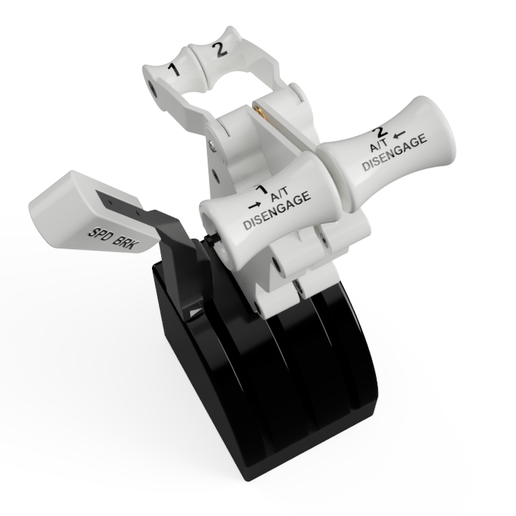 📁 3D Printable Saitek Throttle 737 MOD (STEP FILE CAD)・Free STEP File ...