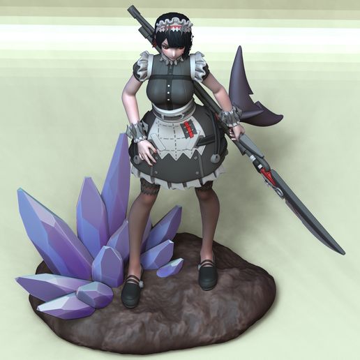 💤 Ellen Joe - ZENLESS ZONE ZERO STL 3D PRINT・ 3D File for 3D printing・Cults
