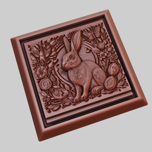 🐇 Rabbit Animal 3D Model for CNC Router Laser & 3D Printer・ 3D File for ...