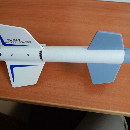🚀 Estes Cherokee-E model rocket (kit #2408)・Free STL File for ・Cults