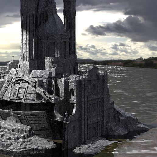 ⭐ Star Wars Assassin Base 3D model・ OBJ File for ・Cults
