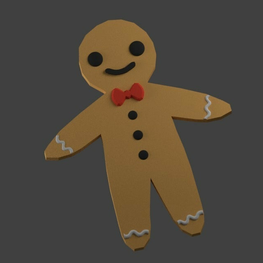 Free STL file The Ginger Man 👨 ・Design to download and 3D print・Cults