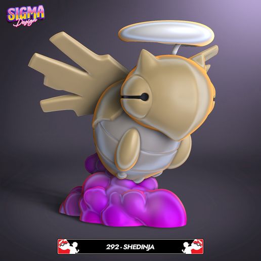 🐉 292 shedinja・ 3D File for 3D printing・Cults