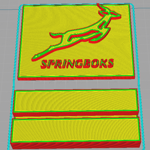 🏆 springbok trophy・ STL File for ・Cults