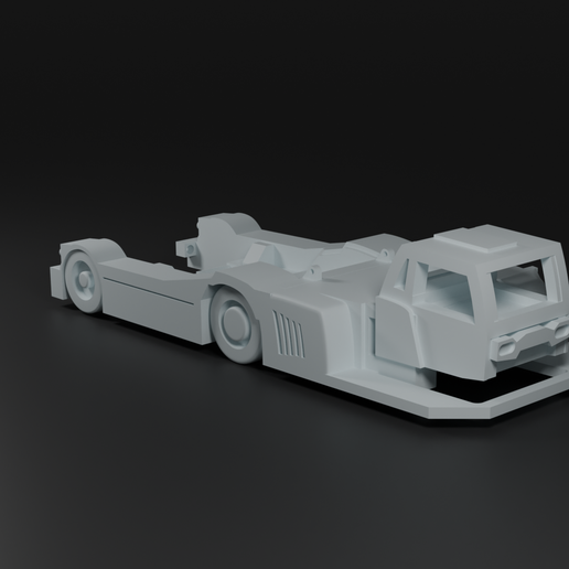 STL 文件 Goldhofer AST-2p/x 1:200 Airport Push Back Tractor 🔙 ・可下载 3D 打印 ...