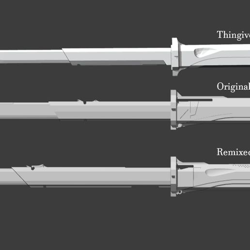 🗡️ Corvo Sword / Folding Blade from Dishonored (Ammnra Inspired Design ...