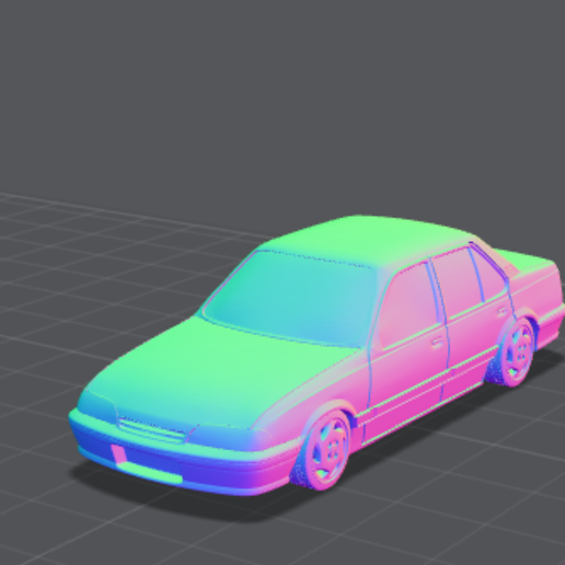 STL file GM Monza chevrolet 🚙 ・Design to download and 3D print・Cults