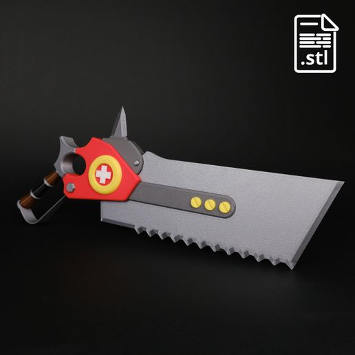 3D file Team Fortress 2 Amputator - 3D Printable STL for Cosplay ...