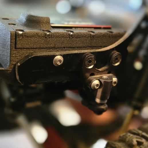 🔌 RC Crawler servo mount/battery compartment/micro reciever compartment ...
