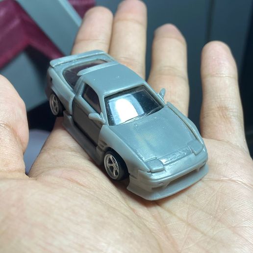 🥵 Hot Wheels Nissan 180SX D-Max Type-III Bodykit・ STL File for 3D ...