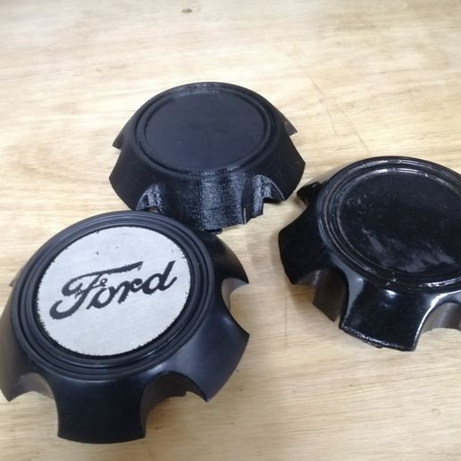 🛞 Wheel Rim Center Cap - Ford・ STL File for ・Cults