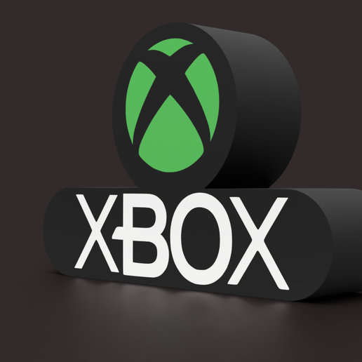 3MF file Xbox light box 🎮 ・Template to download and 3D print・Cults