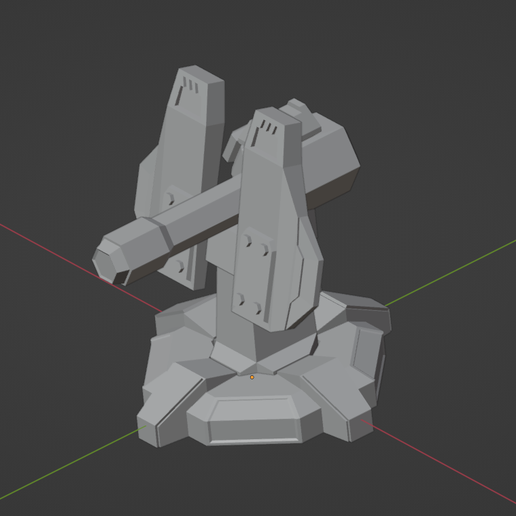 🎲 Starcraft Terran Sentry Turret・Free 3D File for ・Cults