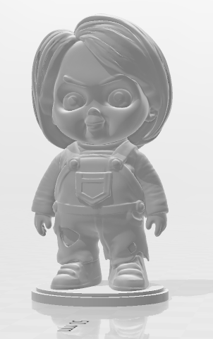 OBJ file Chucky mini 👾 ・3D print design to download・Cults