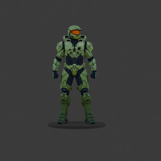 😇 Master Chief 3D Model – Halo・ STL File for 3D printing・Cults