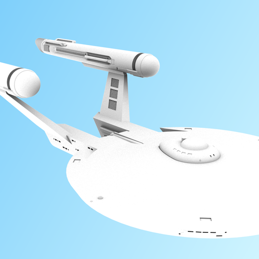 🖖 TOS Loknar Class・ 3D File for 3D printing・Cults