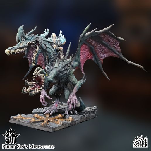 🐉 Havoc Dragon・ STL File for 3D printing・Cults