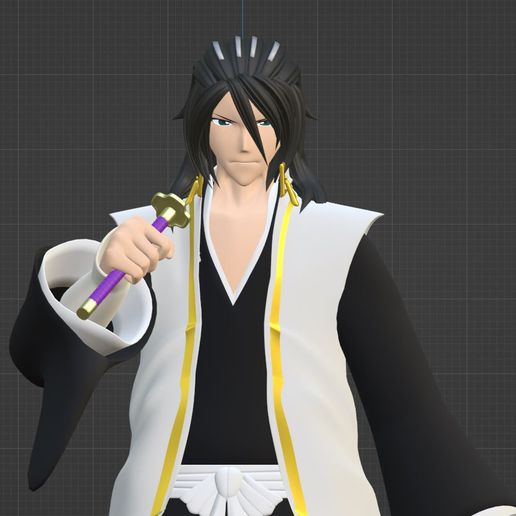 👾 Byakuya Kuchiki - Bleach・ STL File for 3D printing・Cults