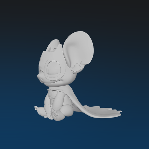 🦸 Stitch Batman - The 626 Experiment in Superhero Mode・ STL File for 3D ...