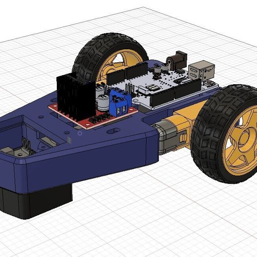 🤖 Line Follower Robot (SVP Steam Club)・ STL File for 3D printing・Cults