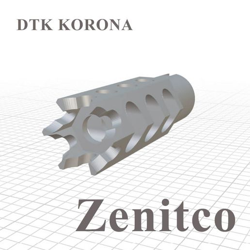 🔫 DTK Korona・Free STL File for 3D printing・Cults
