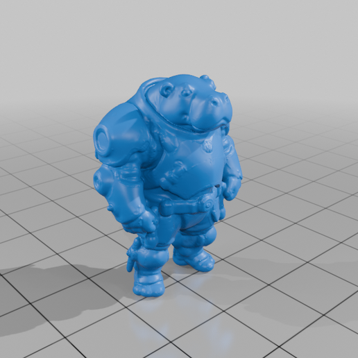 🎲 Giff, Hippofolk Collection (DND/TTRPG)・Free STL File for 3D printing ...