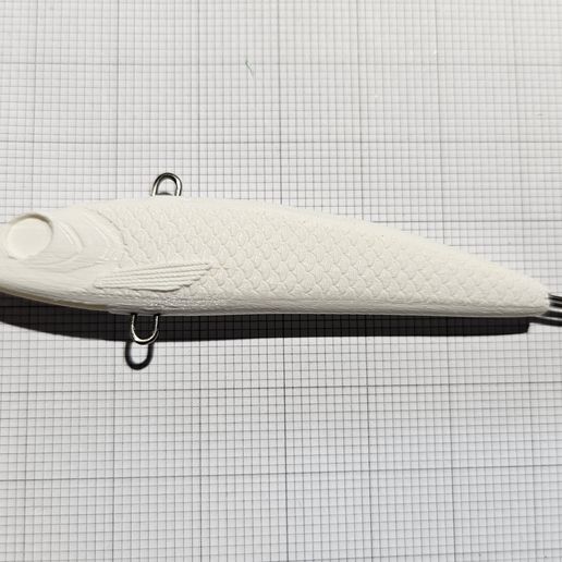 🎣 Vibe fishing lure・ STL File for 3D printing・Cults