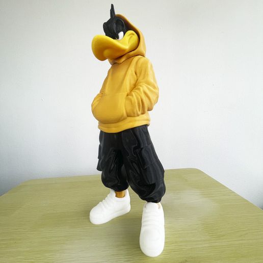 🦆 Daffy duck Urban Vibes fan art ( MULTIPARTS FILES )・Archivo OBJ para Impresión 3D・Cults
