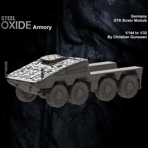 🇩🇪 Germany GTK Boxer module・ STL File for 3D printing・Cults