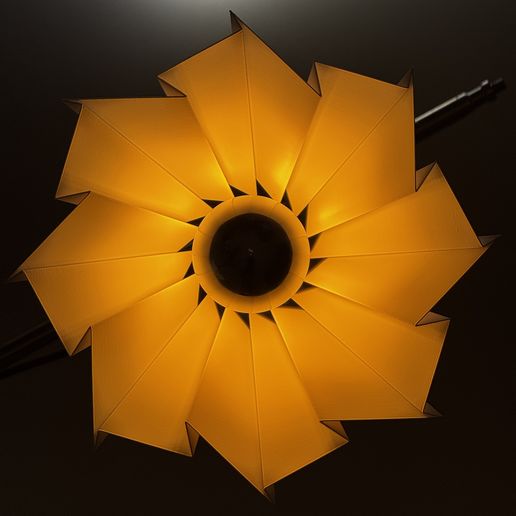 🔦 ORIGAMI 1.0 - 3D Printable Lamp・ 3D File for 3D printing・Cults