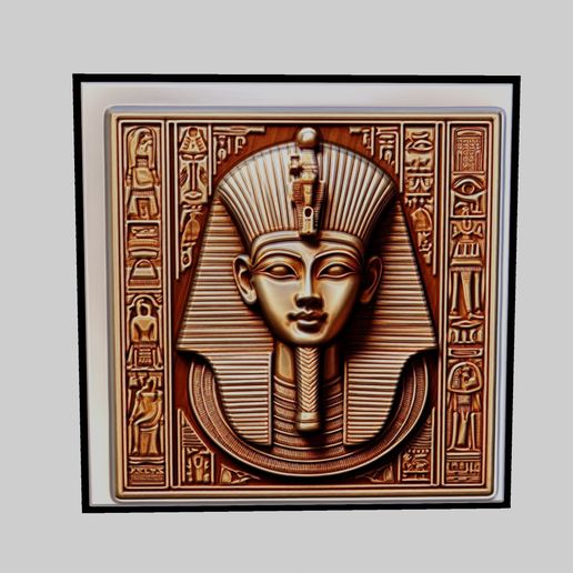 3D file Ra Ancient Egyptian God for CNC Router Laser & 3D Printer 🖨️ ...