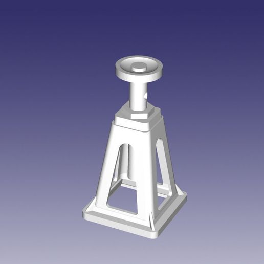 👽 Jackstands and jack・ STL File for 3D printing・Cults