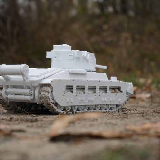 🪖 Matilda II・ 3D File for 3D printing・Cults