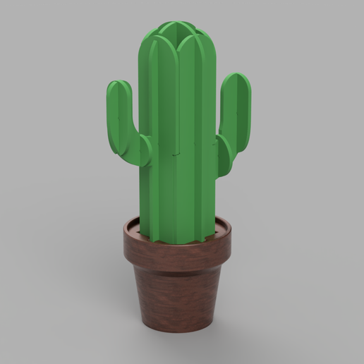 🧩 Puzzle Cacti - Saguaro Cactus・ STL File for 3D printing and CNC ...