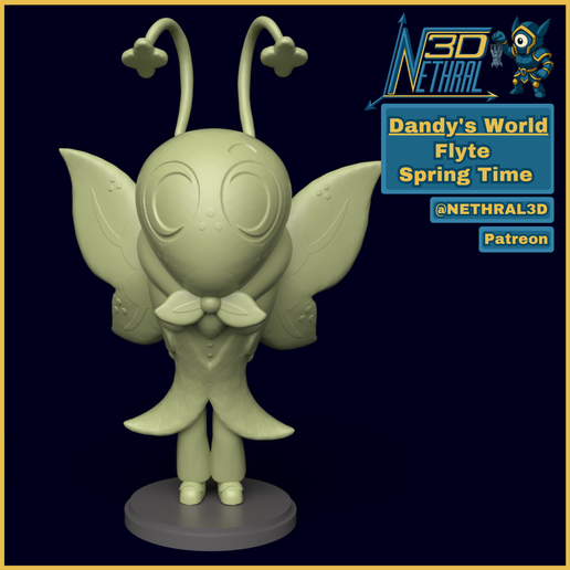 🗺️ Dandy's World: Skin Flyte Spring Time・ 3D File for 3D printing・Cults