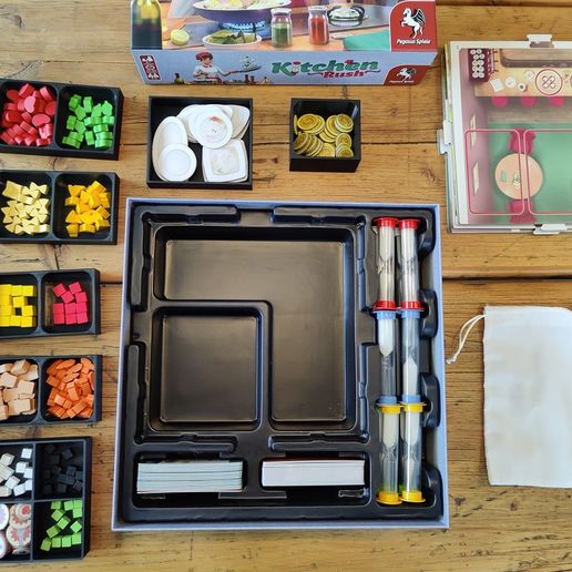 🔪 Kitchen Rush Insert (2019 Revised Edition Pegasus)・Free 3D File for ...