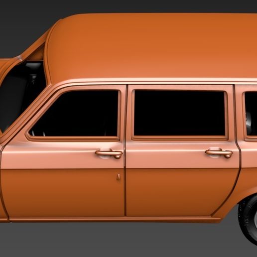 🚗 GAZ VOLGA GAZ 24 02 Volga・ 3D File for 3D printing・Cults