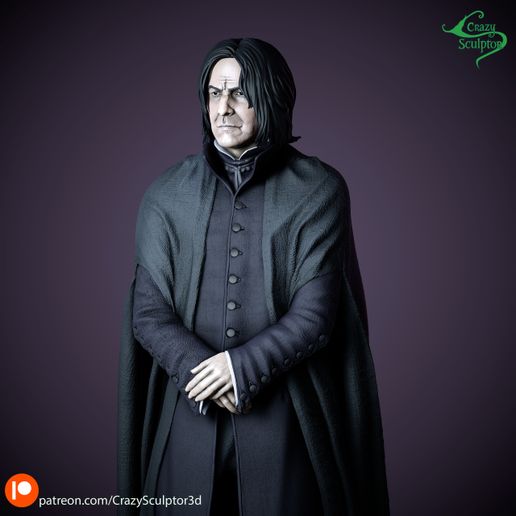 🪄 Severus Snape from Harry Potter・ 3D File for 3D printing・Cults