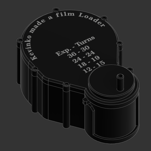 📽️ K-loader Film Bulk Loader・ STL File for 3D printing・Cults