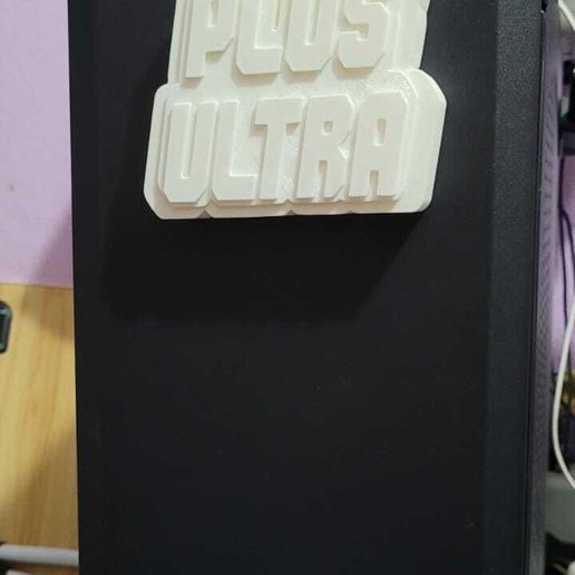 Free STL file Plus Ultra logo ・3D printer design to download・Cults