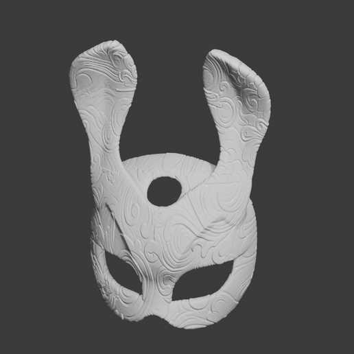 🎭 Bunny Mask・ STL File for 3D printing・Cults