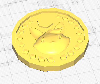 🪙 Tunic Gold Coin・ STL File for 3D printing・Cults
