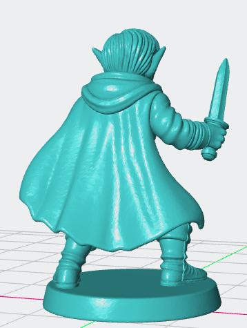 🎲 Vaelis Shadowstep – DND Hero・ STL File for 3D printing・Cults