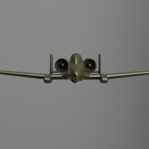 ⚡ A10 Thunderbolt / Warthog・Free STL File for ・Cults