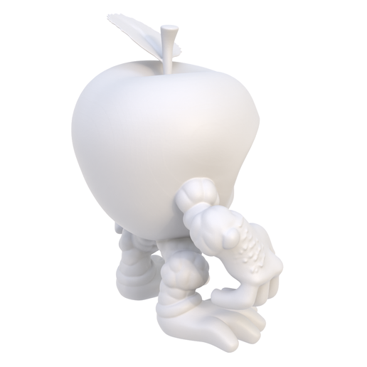 🍎 Apple Monster・ 3D File for 3D printing・Cults