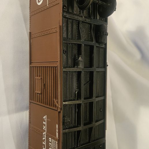 🚆 1:29 Scale (G scale) X31a Boxcar・ 3D File for 3D printing・Cults