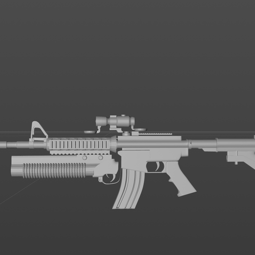 STL file US CMMG Mk47 Rifle-3 Digital Model 🗺️ ・3D printing template to ...