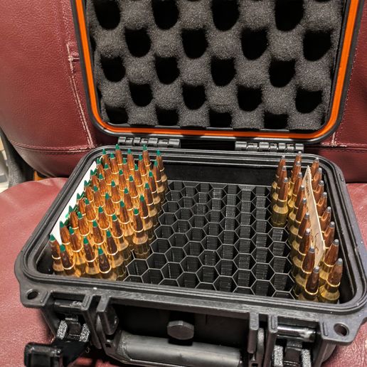 3D printing Ammo case 223, .243 .270 .22-250, 300 win mag, 308 Cal ...