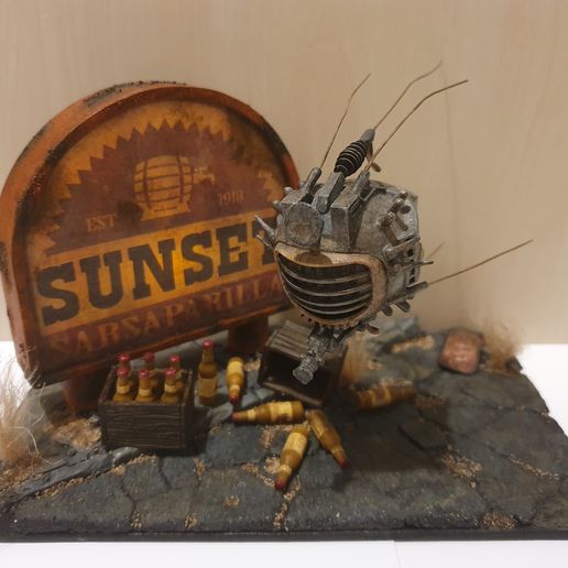 👾 Fallout ED-E・Free STL File for 3D printing・Cults
