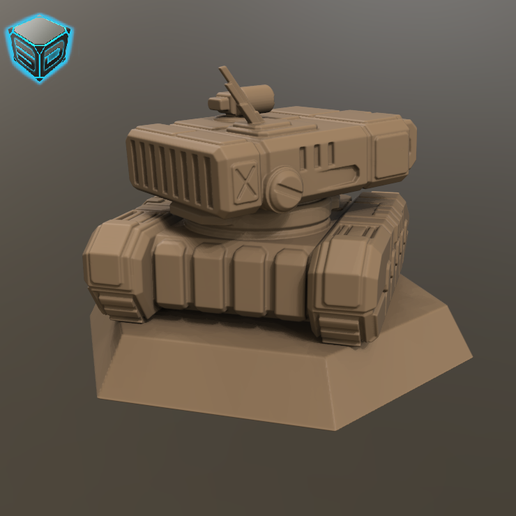 🪒 RAZOR MKII medium tank・Free STL File for 3D printing・Cults
